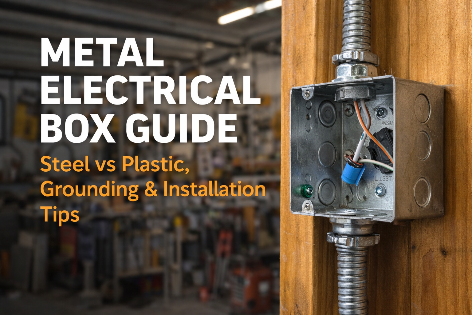 Metal Electrical Box Guide: Steel vs Plastic, Grounding, Code Tips ...